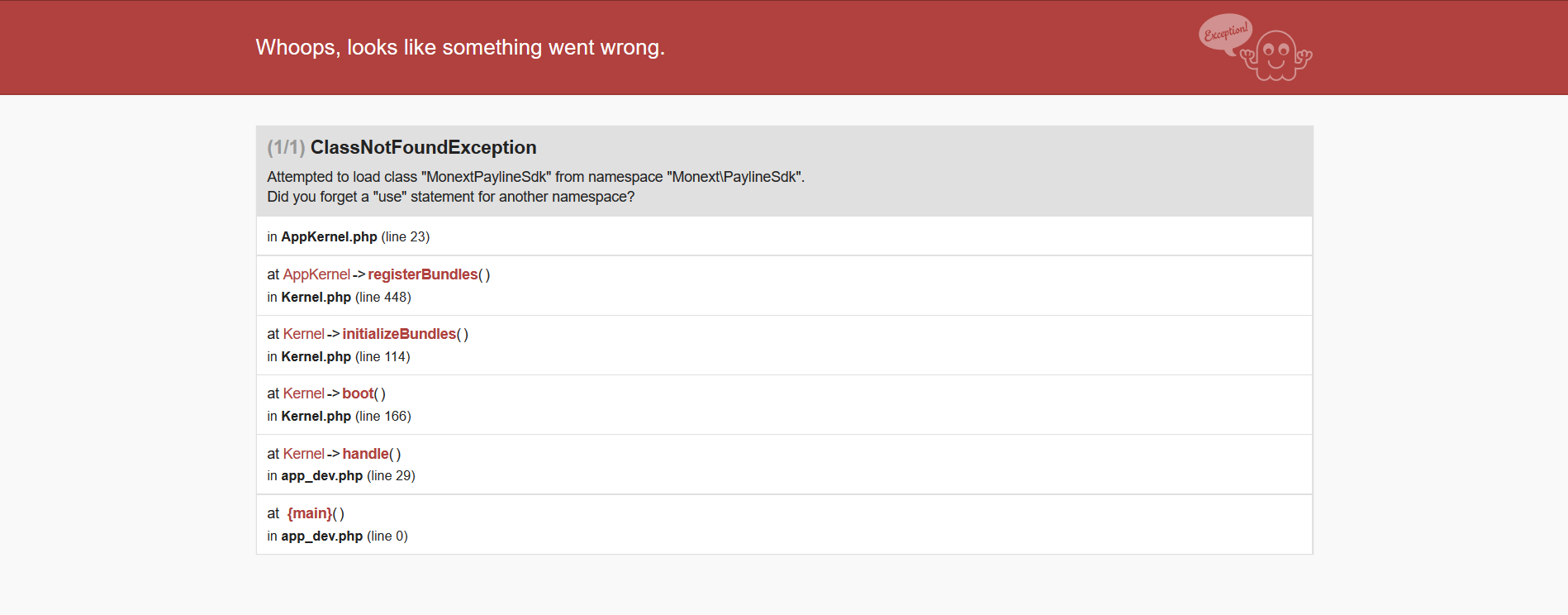 Résolu Symfony 3 Configurer Un Autoloader Pour Api Payline Avec Monextpayline Sdk Par